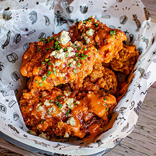 Food Menu: Fat Hippo, burger restaurants and mobile catering.